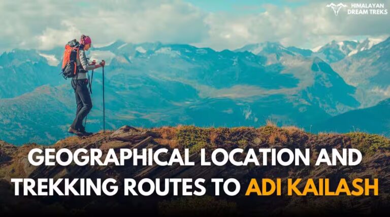 Geographical Location and Trekking Routes to Adi Kailash